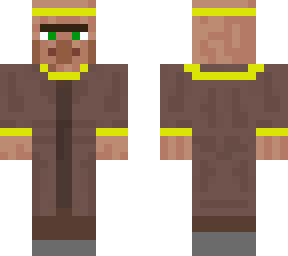 RICH villager with head band | Minecraft Skin