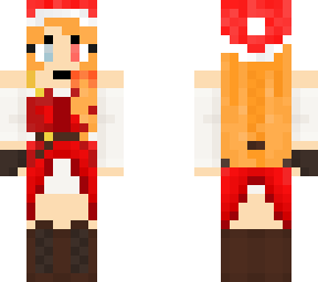 ashlyn goofy ahh christmas skin | Minecraft Skin