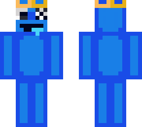 Blue de rainbow Friends | Minecraft Skin