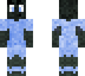 Blue enderman | Minecraft Skin