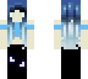 Blue girl | Minecraft Skin