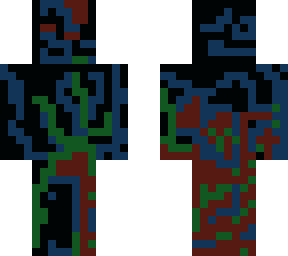 Corrupted mincraft skin | Minecraft Skin
