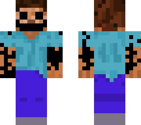 Distorted Steve | Minecraft Skin