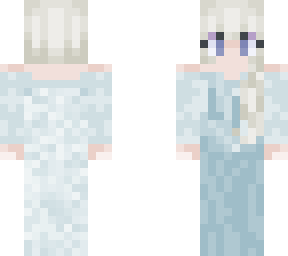 Elsa from Frozen *.+ | Minecraft Skin