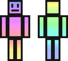 Fading colors | Minecraft Skin