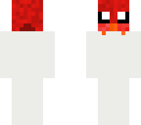 Flying Red Bird | Minecraft Skin