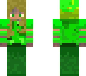 GREEN GIRL | Minecraft Skin