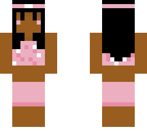 pink girly remake | Minecraft Skin