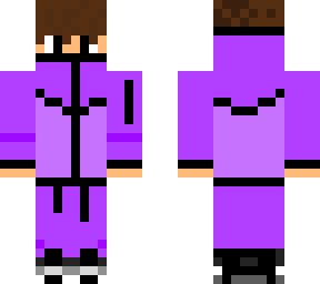 Purple Tech Fleece | Minecraft Skin