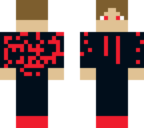 Red biy with dots | Minecraft Skin