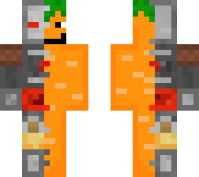 robo carrot great carrot saga v7 | Minecraft Skin