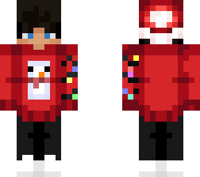 Snow Man Skin | Minecraft Skin
