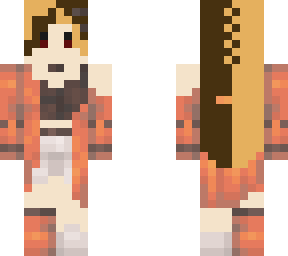 split hair | Minecraft Skins