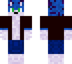 Azure Wolf Recreation | Minecraft Skin