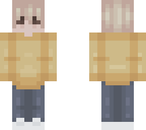 Beige Sweater Boy | Minecraft Skin