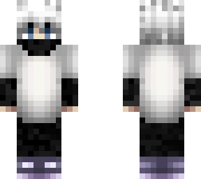 Black Mask Killua | Minecraft Skin