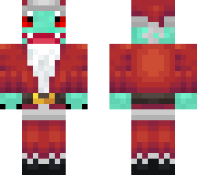 Bulbasaur santa | Minecraft Skin