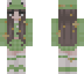 aesthetic girl cute cottage core | Minecraft Skins