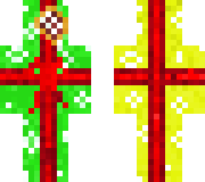 Green Present Bedrock Christmas | Minecraft Skin