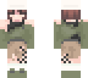 Messy/scruffy skin | Minecraft Skin