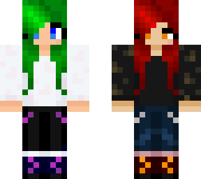 Two sided Hellen | Minecraft Skin