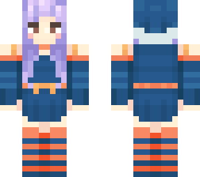 Vixella Sapphire Santas MCC | Minecraft Skin