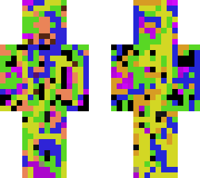 colorful skin | Minecraft Skin