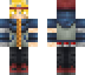 Edward Elric+Ash Ketchup | Minecraft Skin