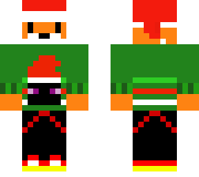 Fox In Christmas Jumper | Minecraft Skin