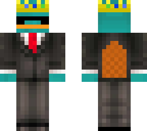 King-Perry in a suit | Minecraft Skin