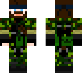 solid snake | Minecraft Skins