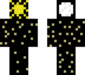 sun and moon | Minecraft Skin