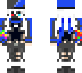 half robot | Minecraft Skins