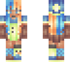 Blue Flax -CE | Minecraft Skin