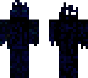 Blue Phantom Fade | Minecraft Skin