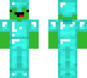 Minecraft Diamond Armor Skin Download