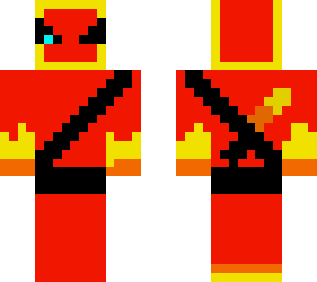 Fire Guardian God | Minecraft Skin