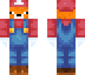 Mario fox | Minecraft Skin
