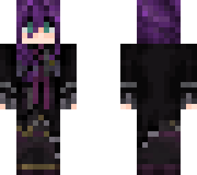 Mayoi Ayase Scared Dusk | Minecraft Skin