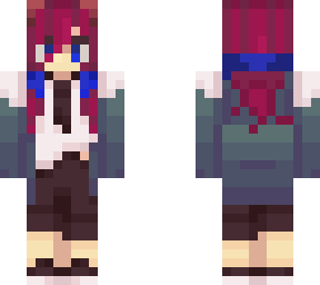 miku nakano chainsawman power | Minecraft Skins