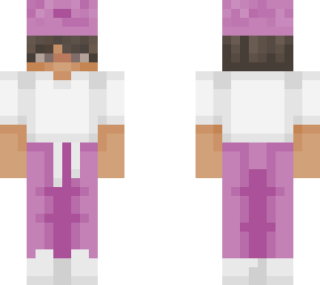 Purple Vans Skater | Minecraft Skin