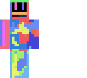 rainbow skin | Minecraft Skin