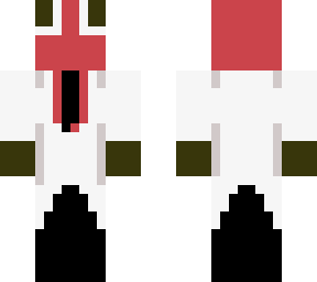 red scientist | Minecraft Skin