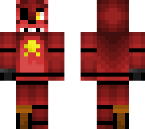 Rockstar Foxy Model | Minecraft Skin