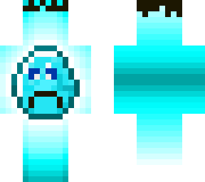 Sad diamond | Minecraft Skin