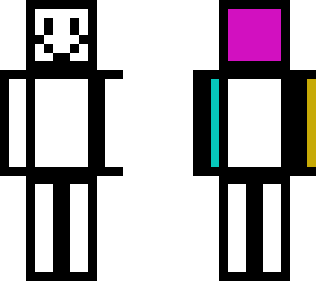 The Colorful Colorless skin | Minecraft Skin