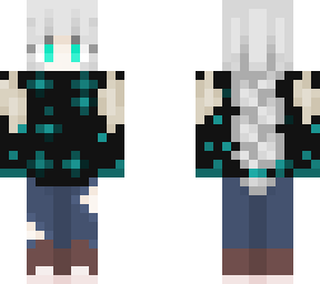 Warden Girl | Minecraft Skin