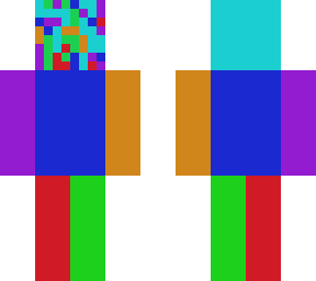 Glitched skin | Minecraft Skin