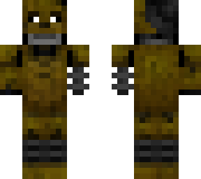Golden freddy | Minecraft Skin