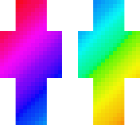 gradient rainbow | Minecraft Skins